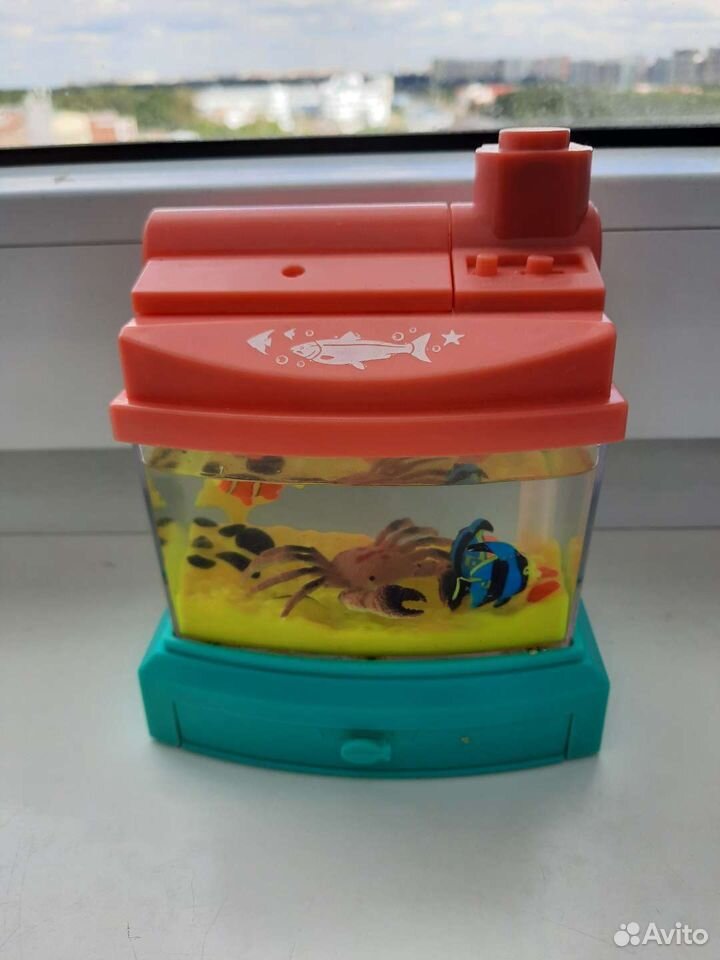 Аквариум детский на батарейках
