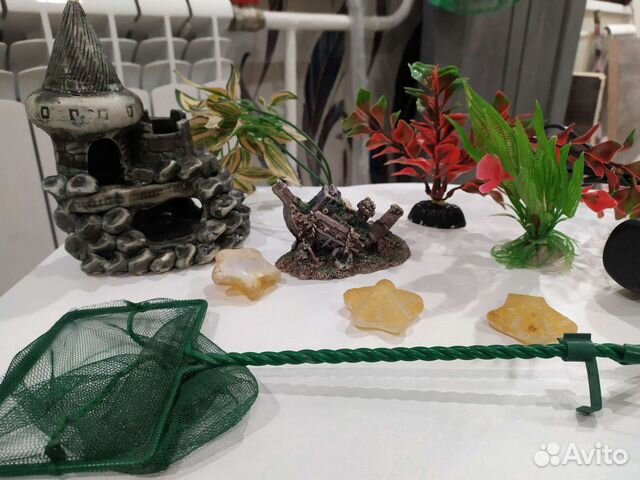 Атрибуты для аквариума