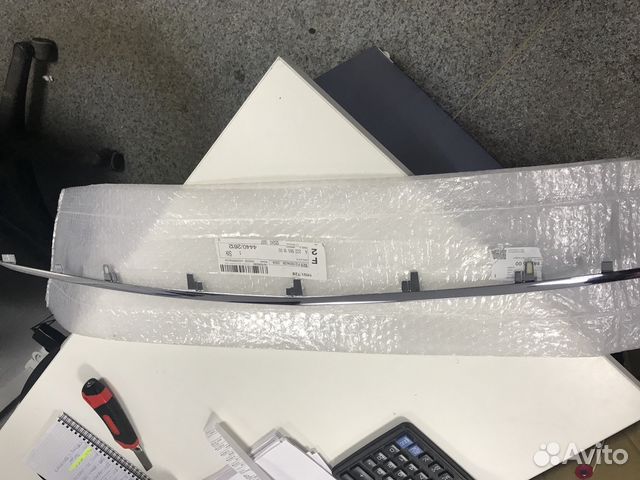 Mercedes benz A2228851600 Накладка бампера купить в Пермском крае на ...