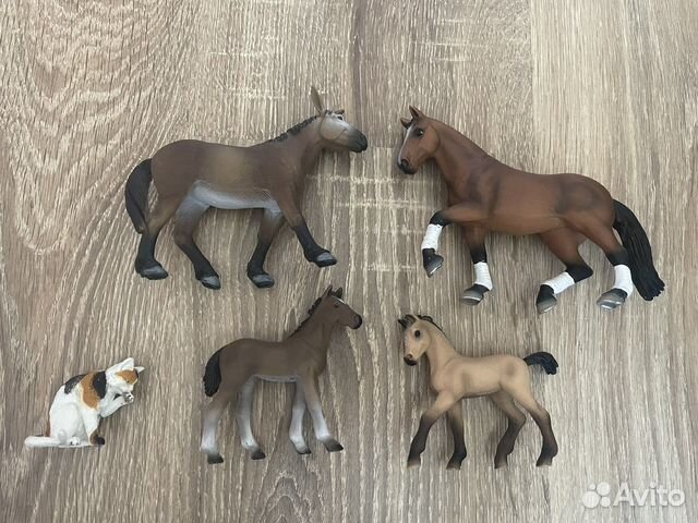 Фигурки лошадей schleich шляйх купить в Хабаровске | Хобби и отдых | Авито